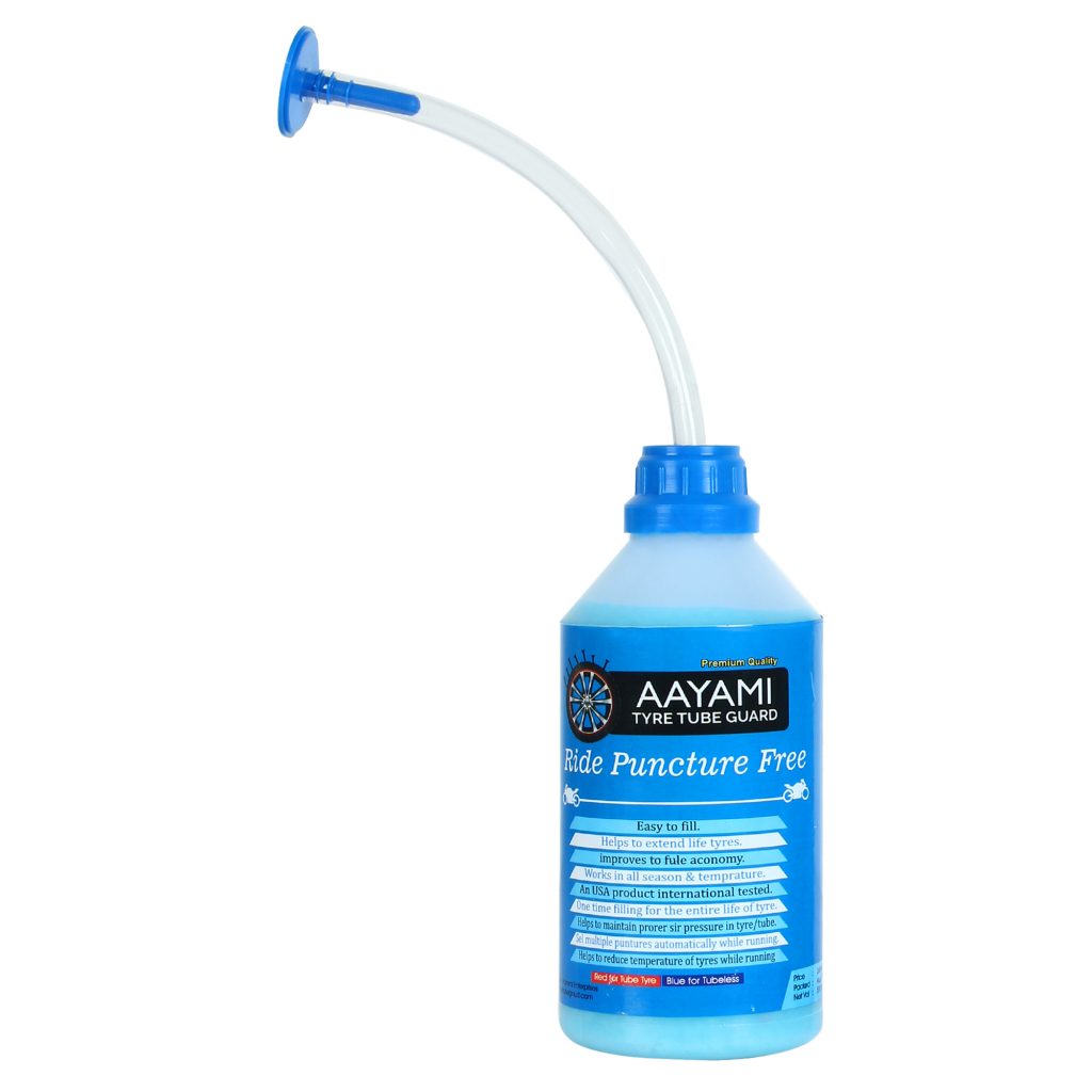 Aayami Tyre Tube Guard Anti-Puncture Liquid for Tube Tyres, Bike and ...